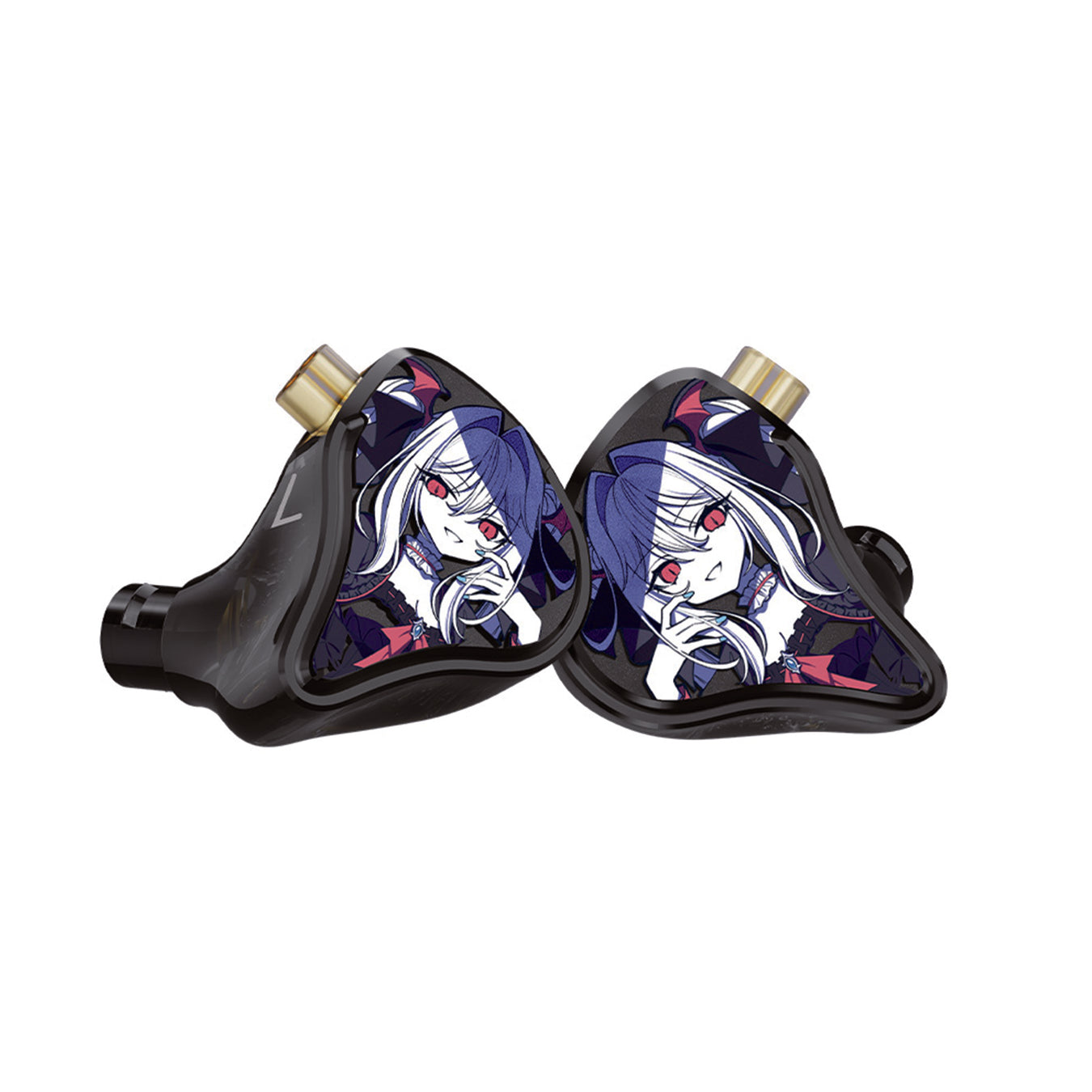 CVJ VIVIAN IEM Earphones | HiFi In-Ear Monitors with 3D Anime Faceplat ...